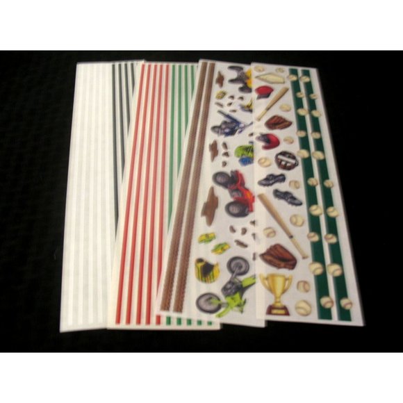 Creative Memories | Office | Lot Stickers Dirt Bikes Lines In Multiple ...